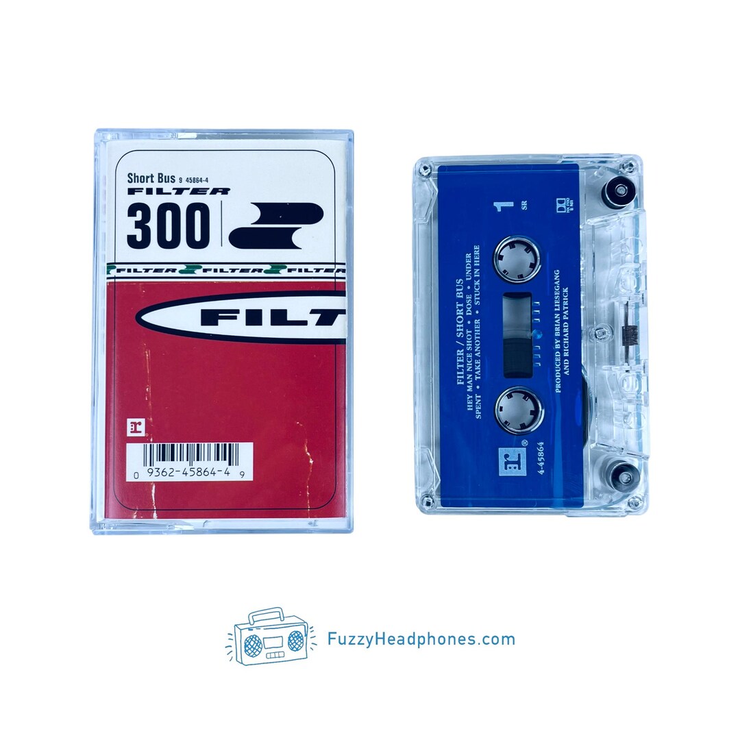 Filter Short Bus Cassette Tape (1995) Hey Man Nice Shot, 90s Alt ...
