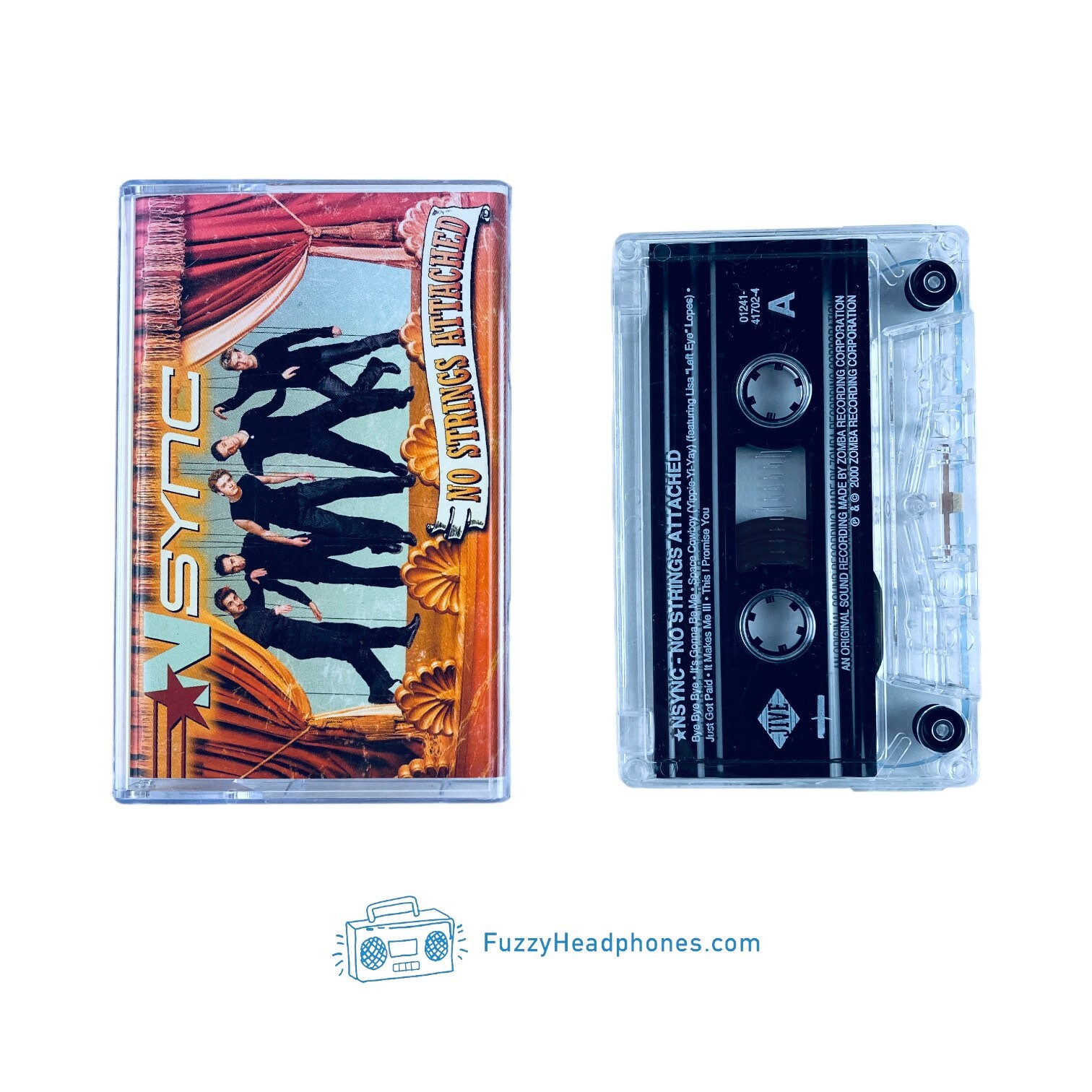 NSYNC No Strings Attached Cassette Tape 2000 Bye Bye Bye - Etsy