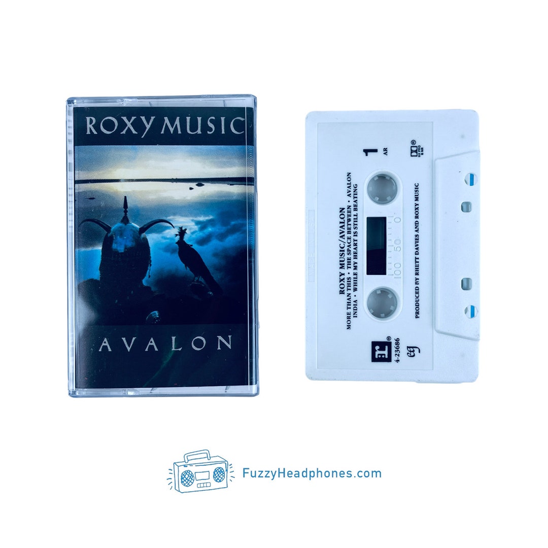 Roxy Music Avalon Cassette Tape 1982 More Than This, the Main Thing, True to Life, Art Rock ...