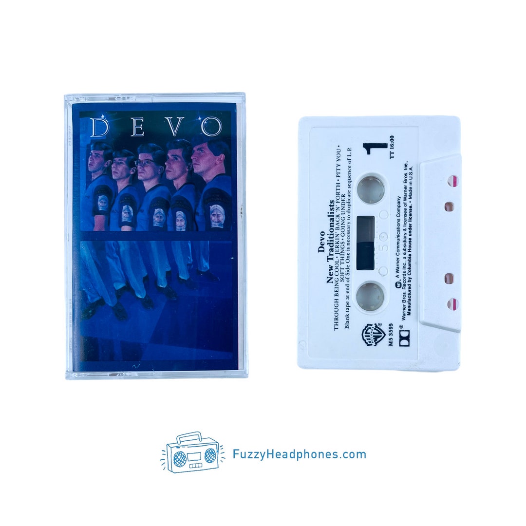 Devo New Traditionalists Cassette Tape 1981 Through Being Cool, Soft Things, Race of Doom, New ...