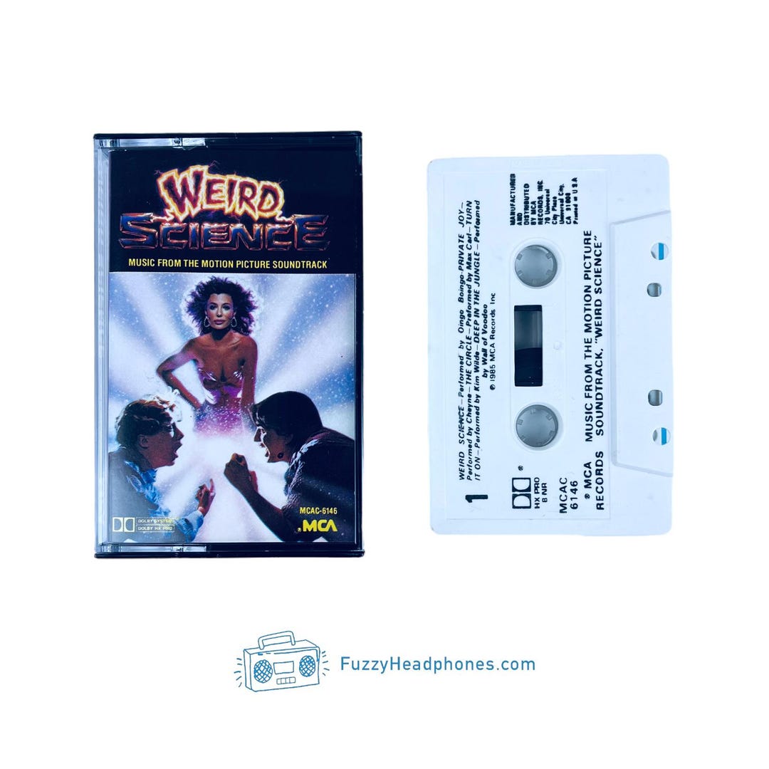 Weird Science Soundtrack Cassette Tape (1985) Oingo Boingo, Kim Wilde ...