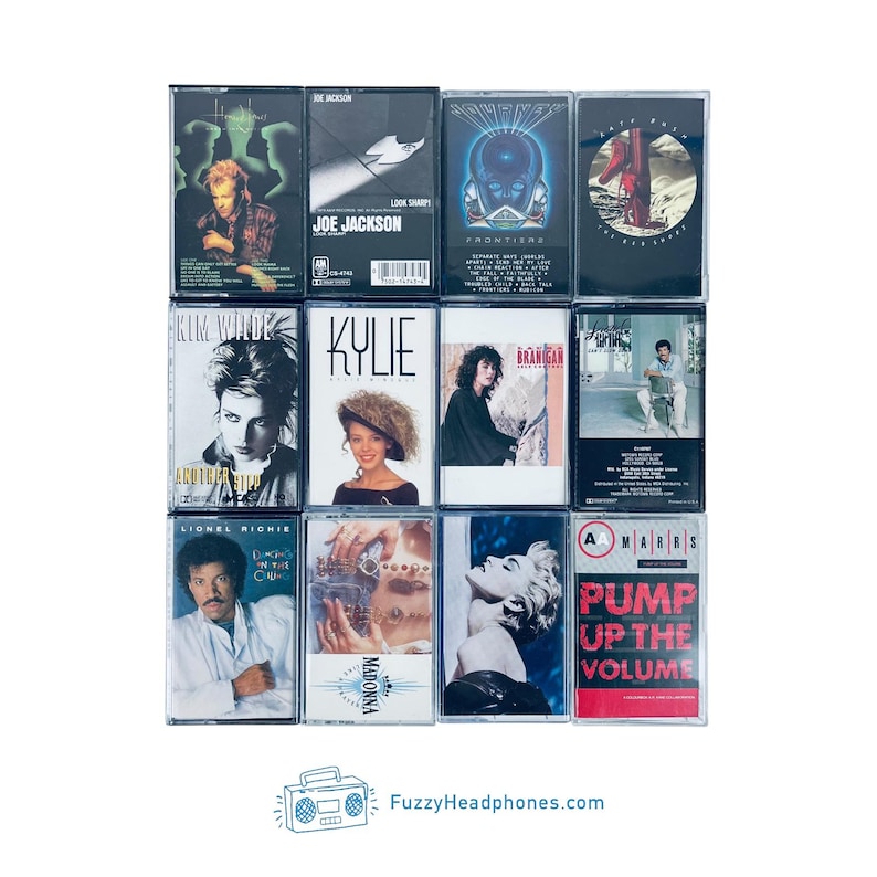 80s CASSETTE TAPES New Wave, Pop, Rock, Alt - Individually Priced ...
