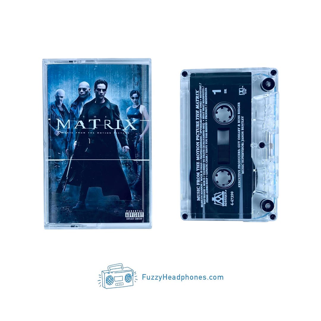The Matrix Soundtrack Cassette Tape (1999) Deftones, Rammstein ...