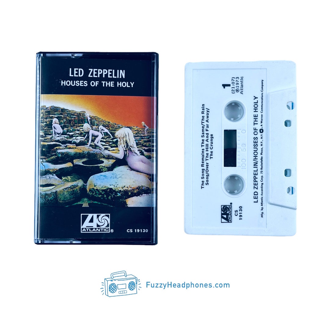 Led Zeppelin Houses of the Holy Cassette Tape 1973 Rain - Etsy