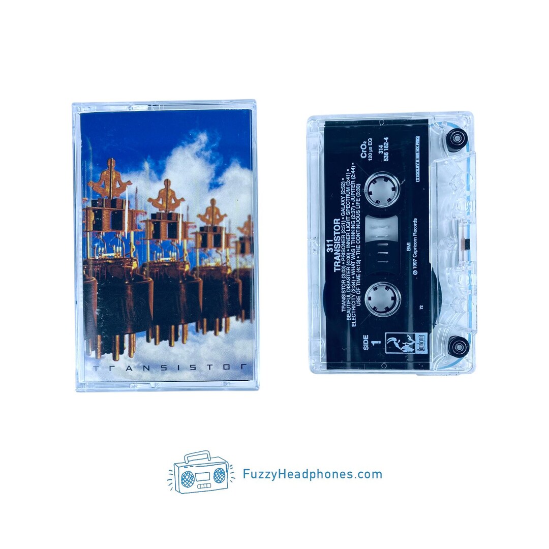 311 Transistor Cassette Tape (1997) Prisoner, Beautiful Disaster, 90s ...