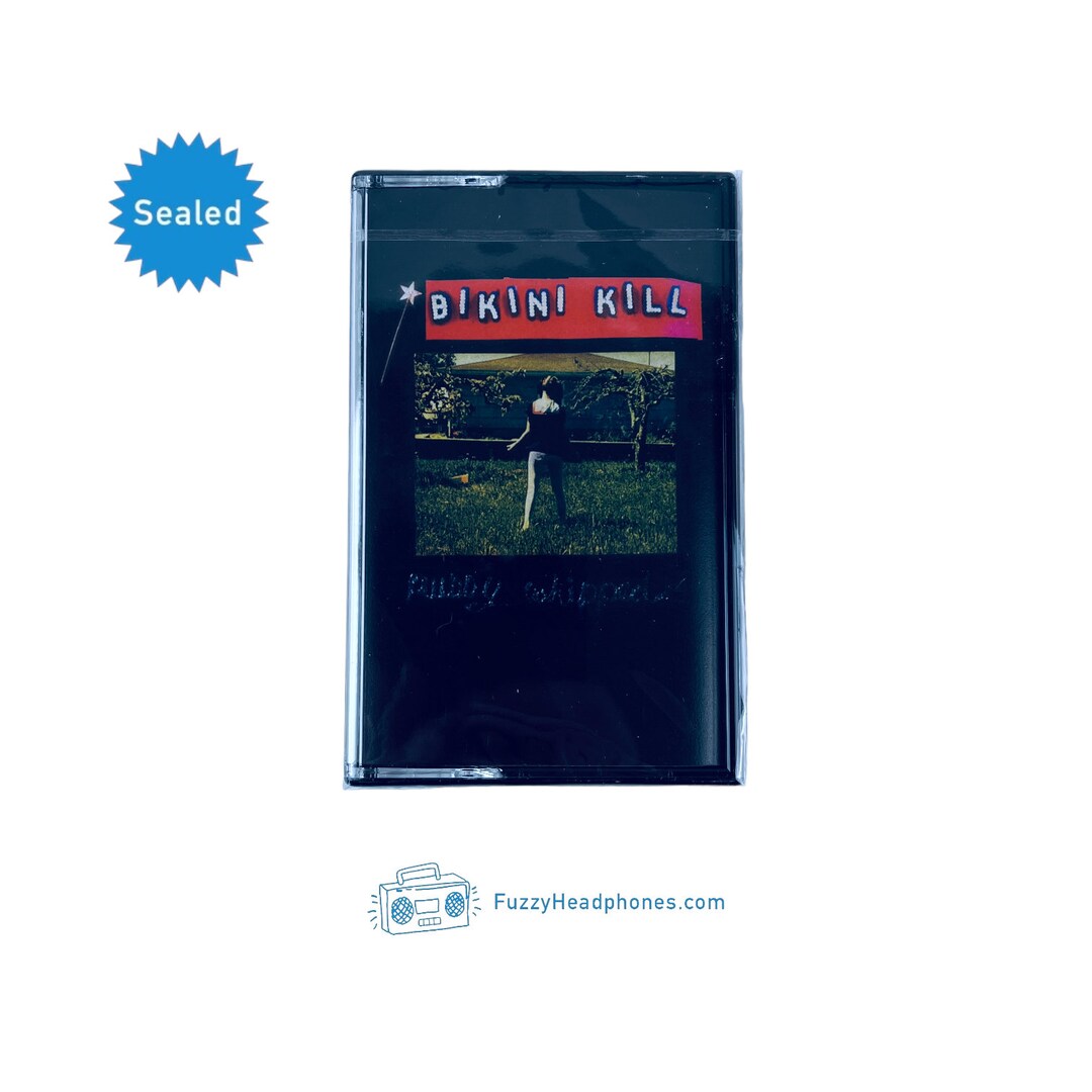 Bikini Kill Pussy Whipped On Cassette Tape 2022 Reissue Riot Grrrl