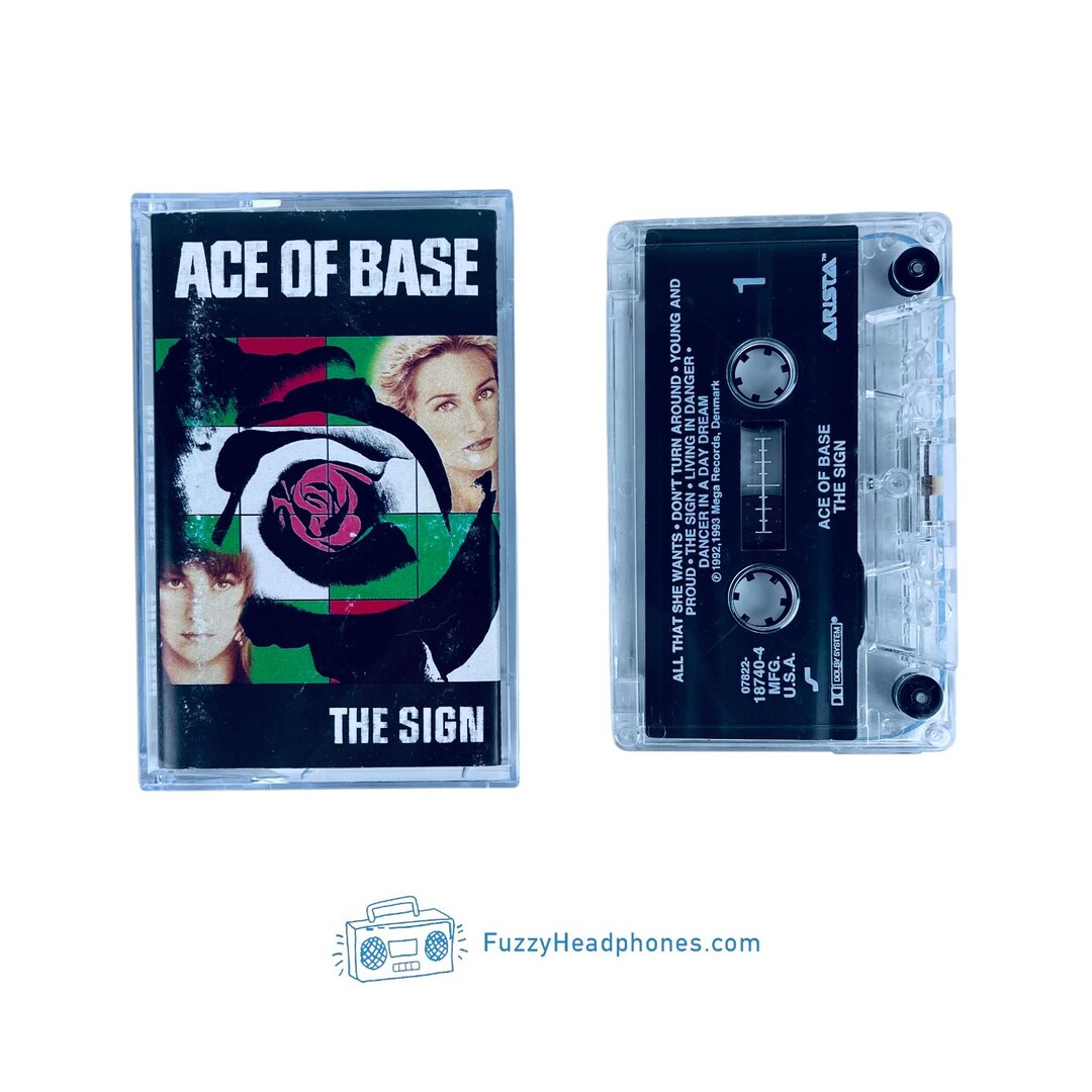 Ace of Base the Sign Cassette Tape (1992) All That She Wants, Don't ...