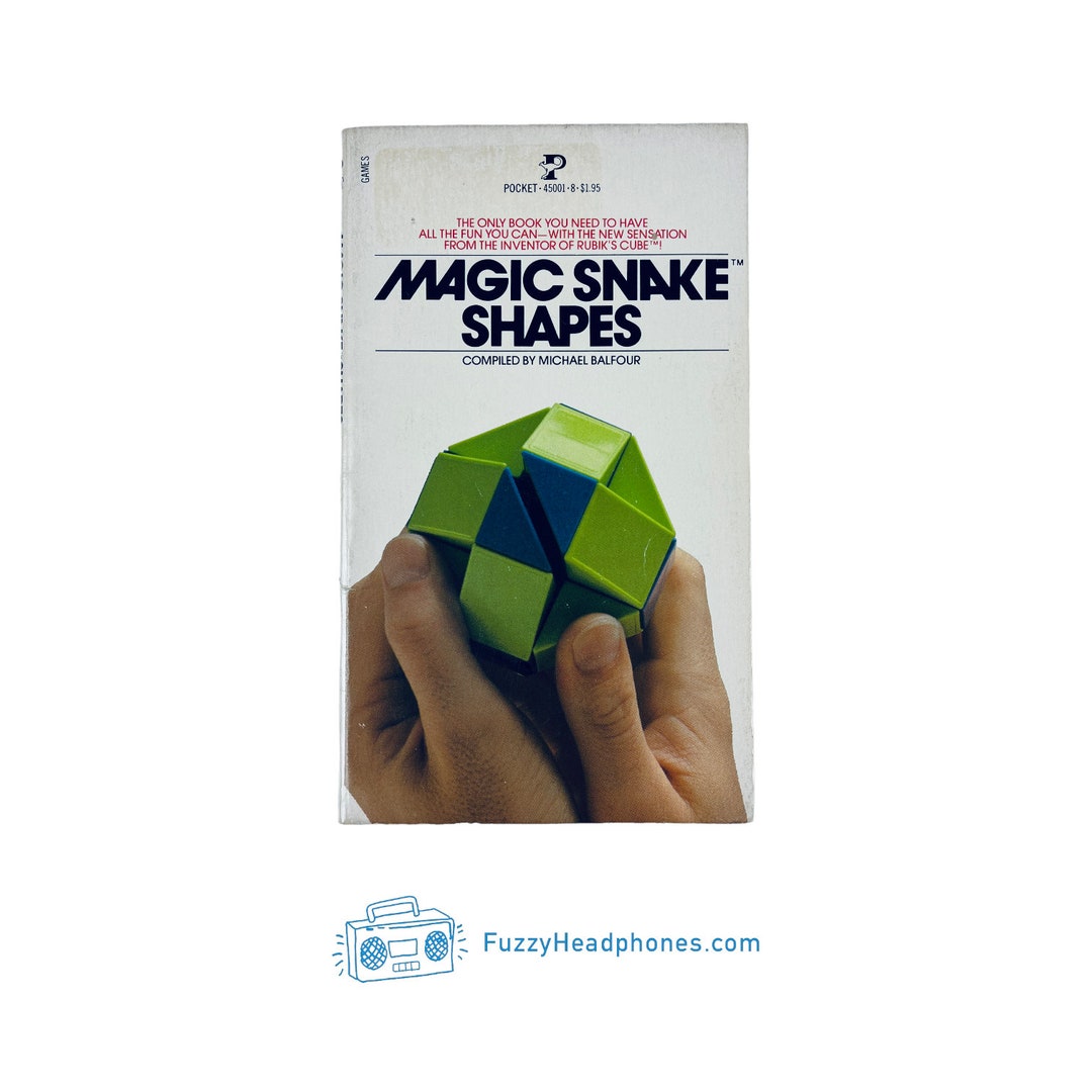 Magic Snake Shapes Paperback Book by Michael Balfour Game, Puzzle How ...