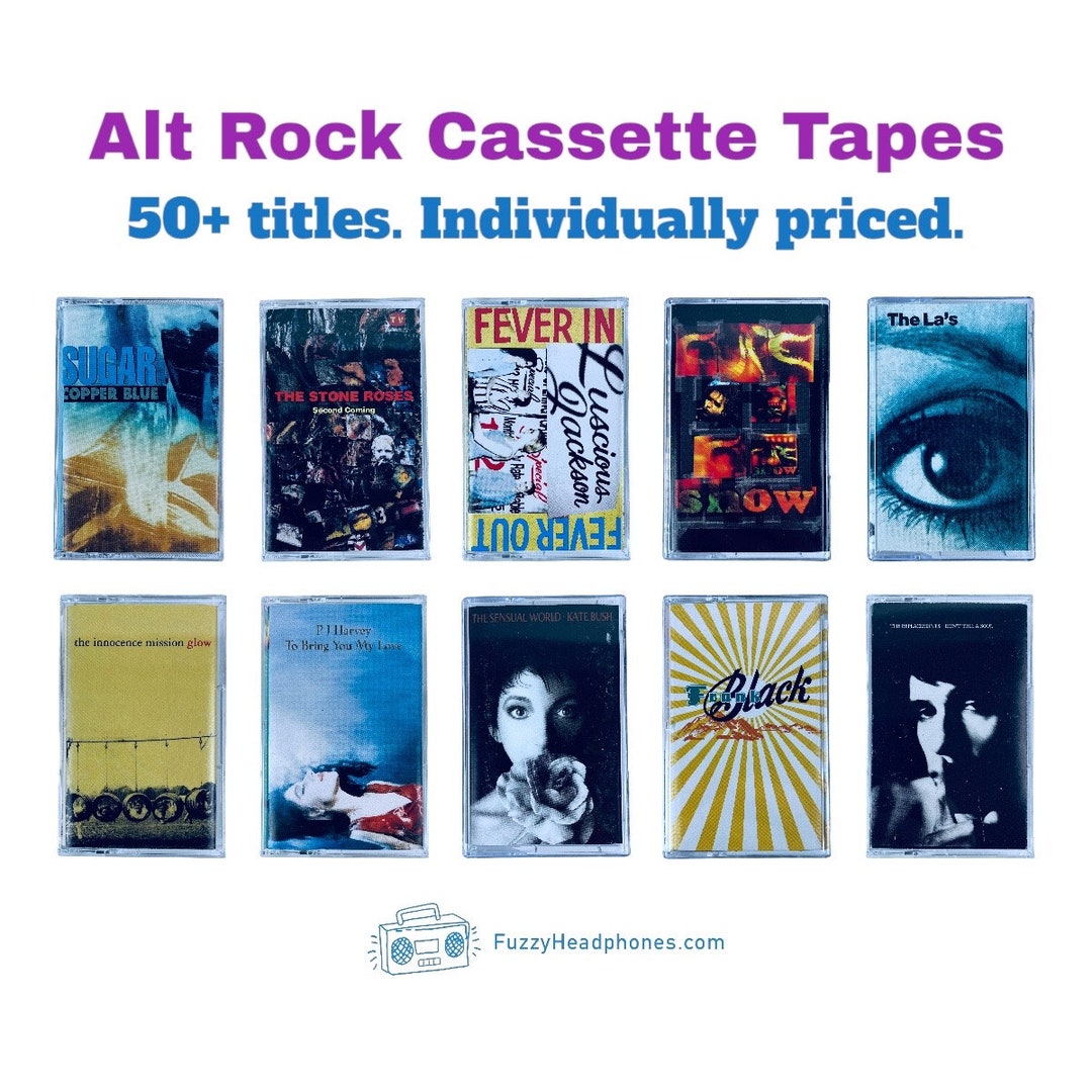 Alternative and Indie CASSETTE TAPES 80s, 90s, Individually Priced ...