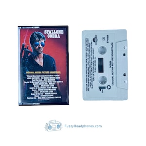 Cobra Soundtrack Cassette Tape 1986 Sylvester Stallone Tested ...