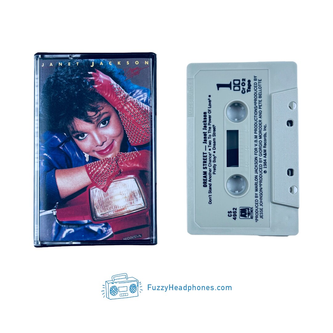 Janet Jackson Dream Street Cassette Tape 1984 If It Takes - Etsy