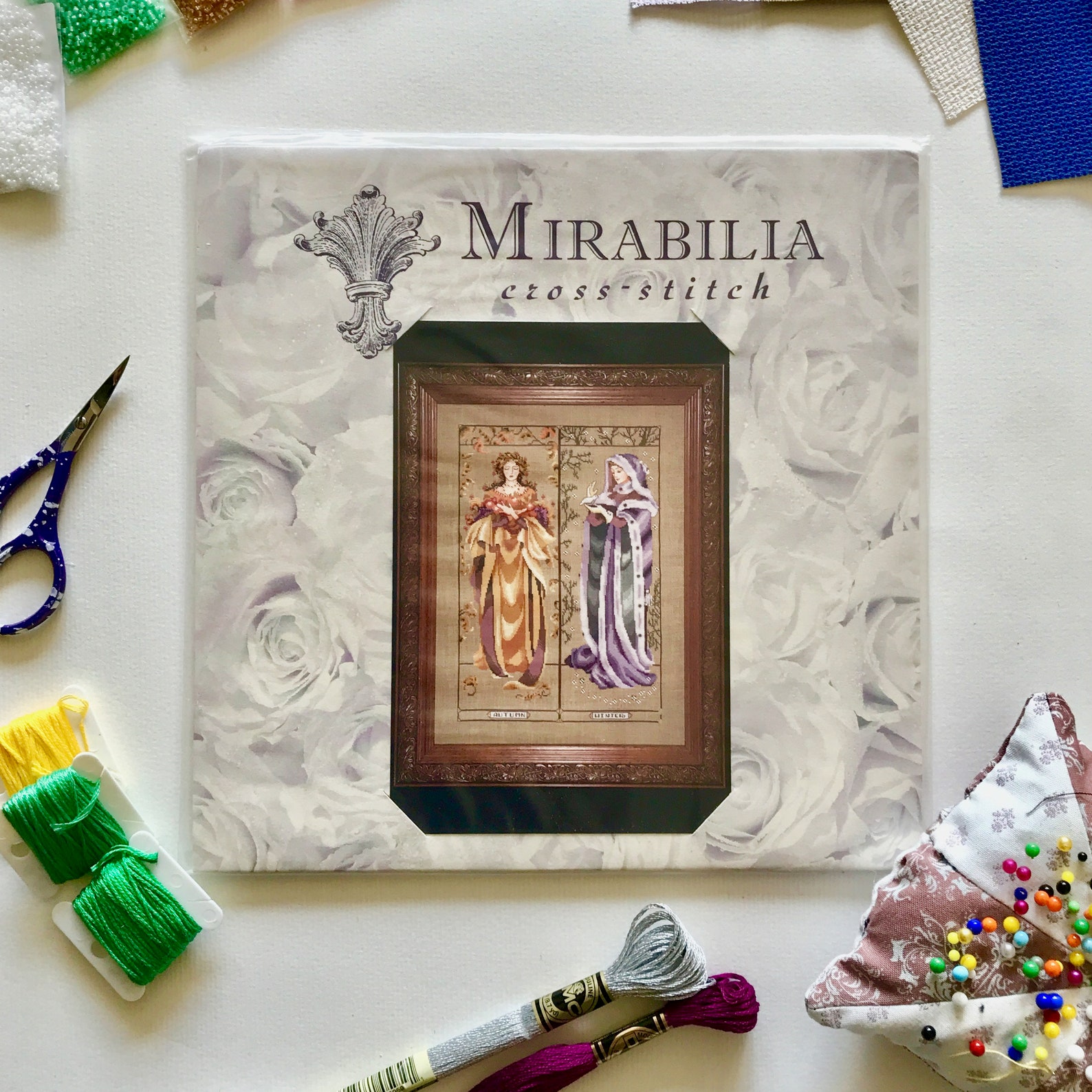 074 Mirabilia Cross Stitch Pattern the Maidens of the Seasons - Etsy