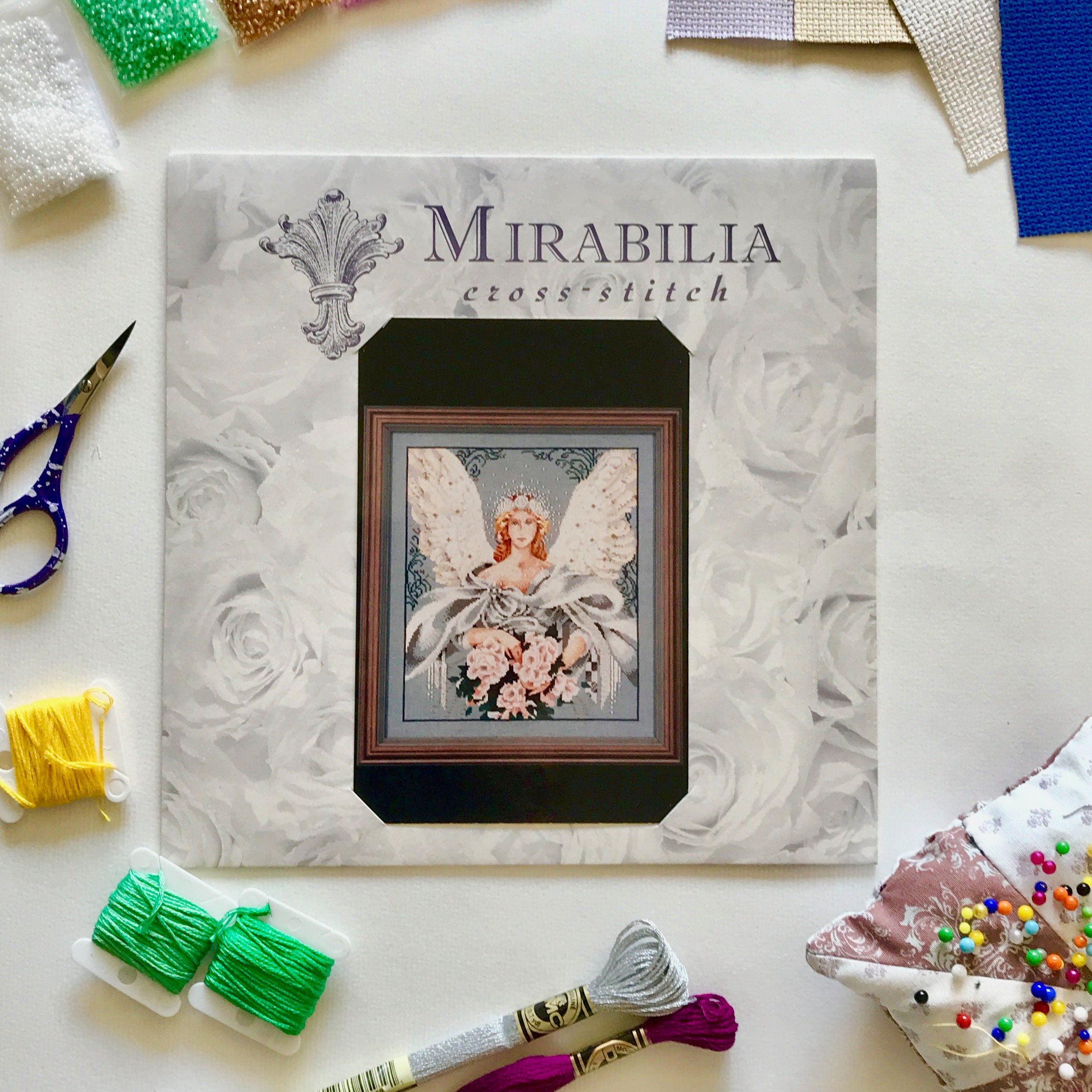 027 Mirabilia Cross Stitch Pattern Millennium Angel - Etsy