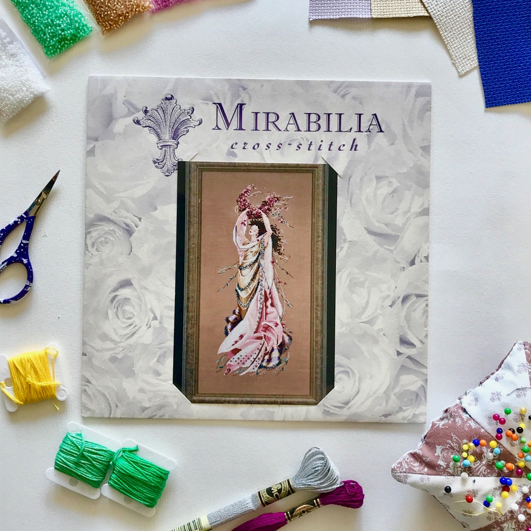 023 Mirabilia Cross Stitch Pattern Rose Celebration OOP - Etsy
