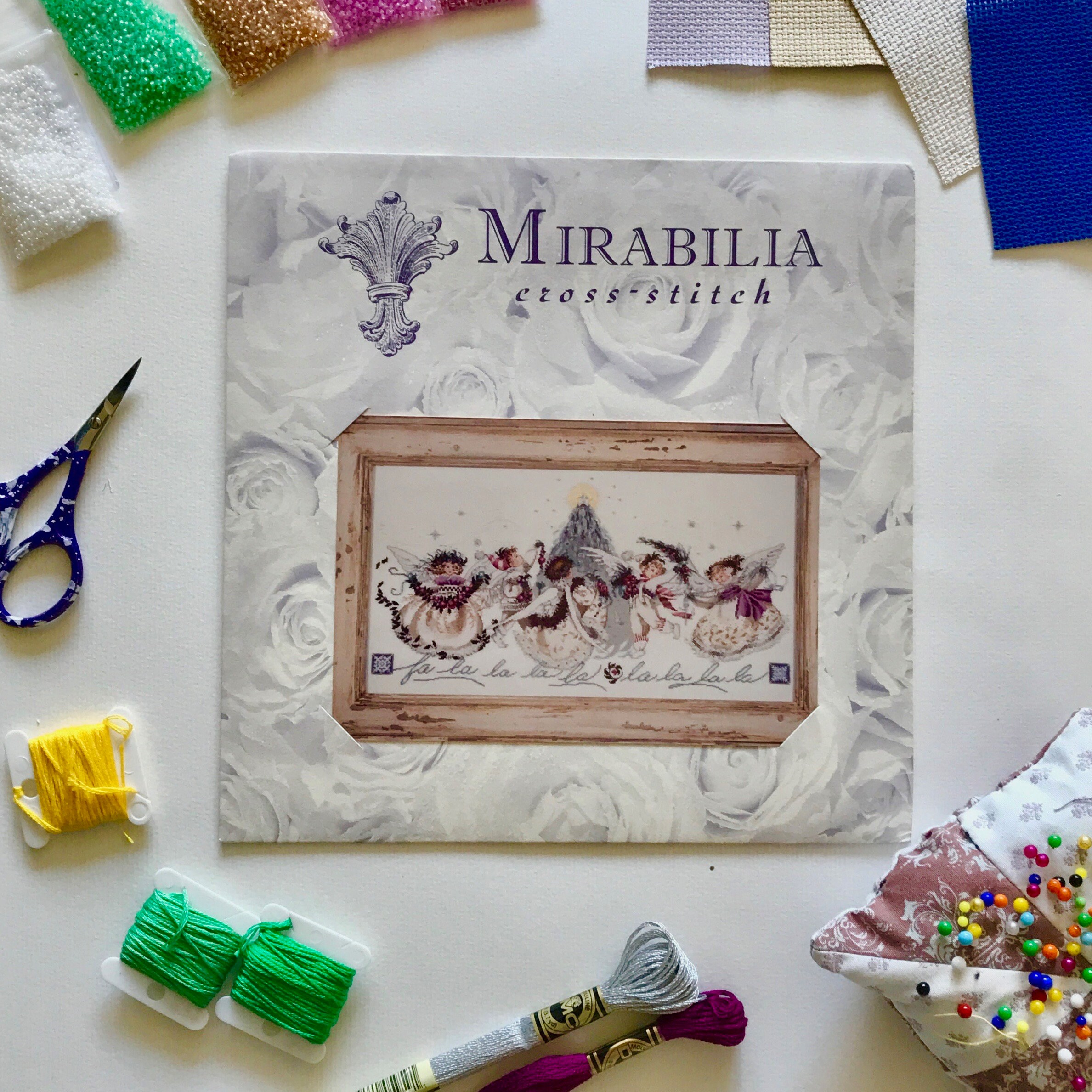 028 Mirabilia Cross Stitch Pattern Crystal Christmas - Etsy