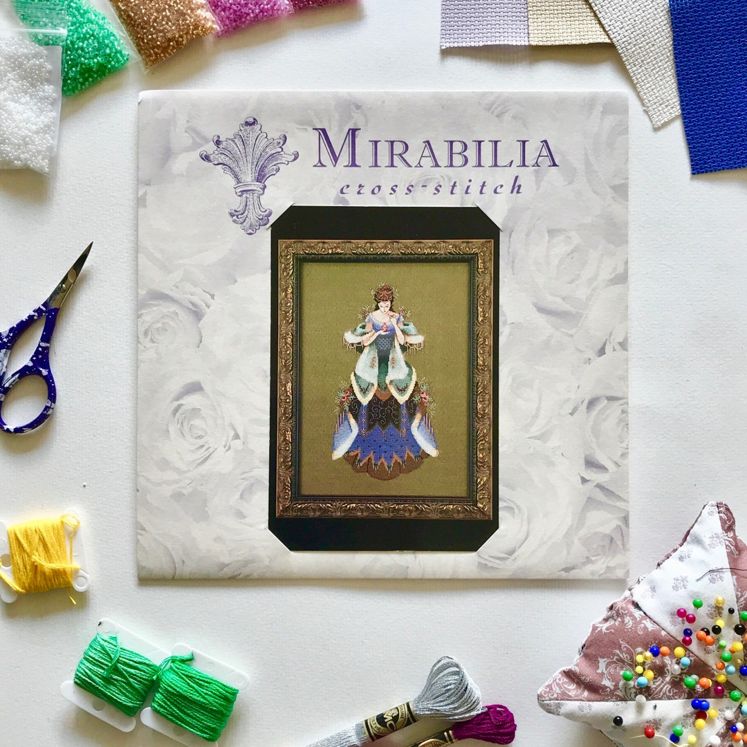 054 Mirabilia Cross Stitch the Scent of Old Roses - Etsy UK