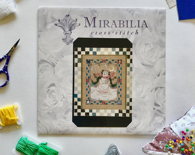 029 Mirabilia Cross Stitch Pattern Snow Days OOP - Etsy