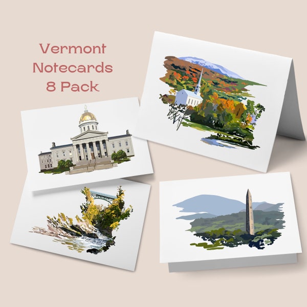 Stowe Vermont Card - Etsy
