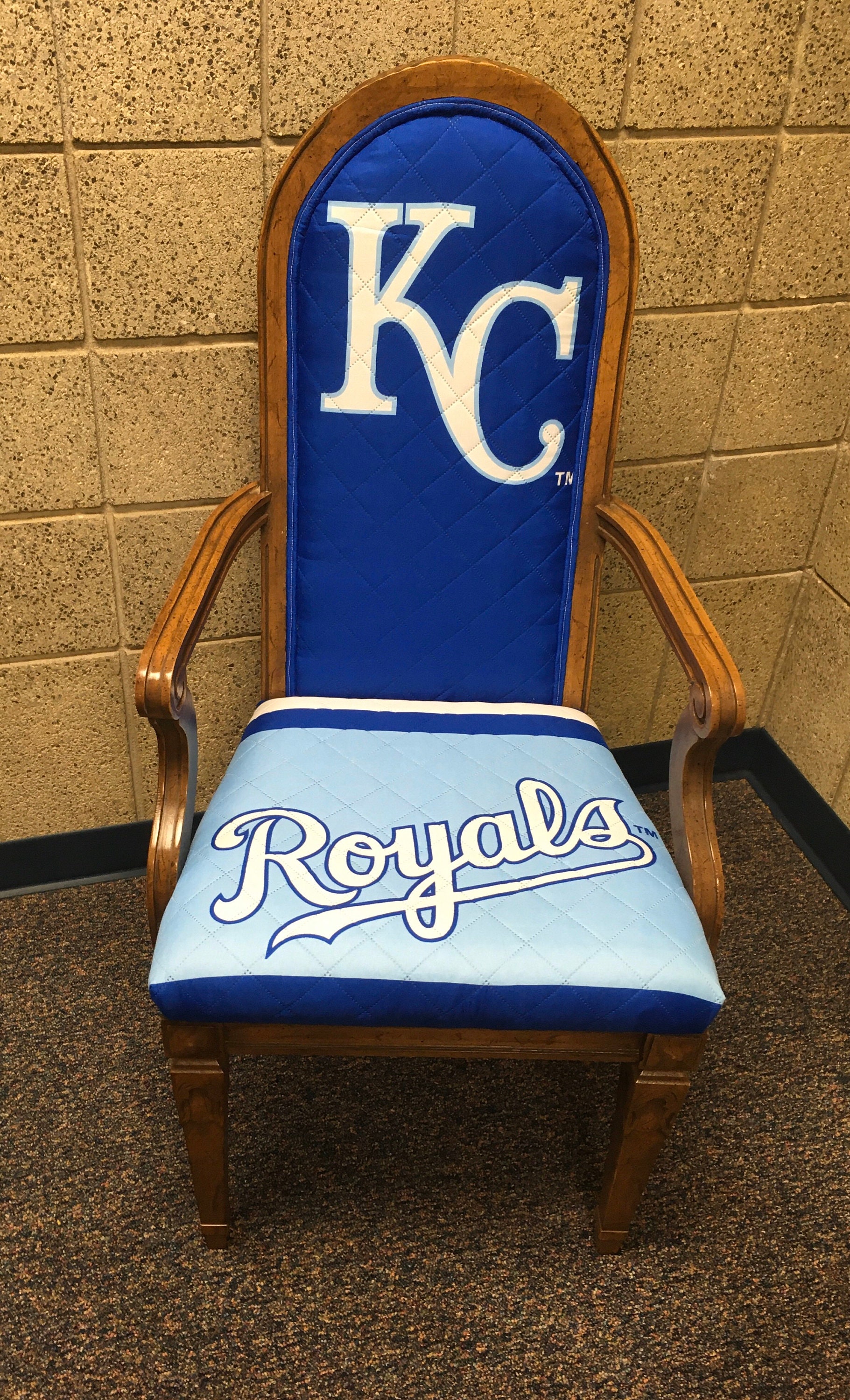 SOLD Kansas City Chiefs Chair Made to Order - Etsy