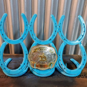 Western Trophy Belt Buckle Display - Etsy