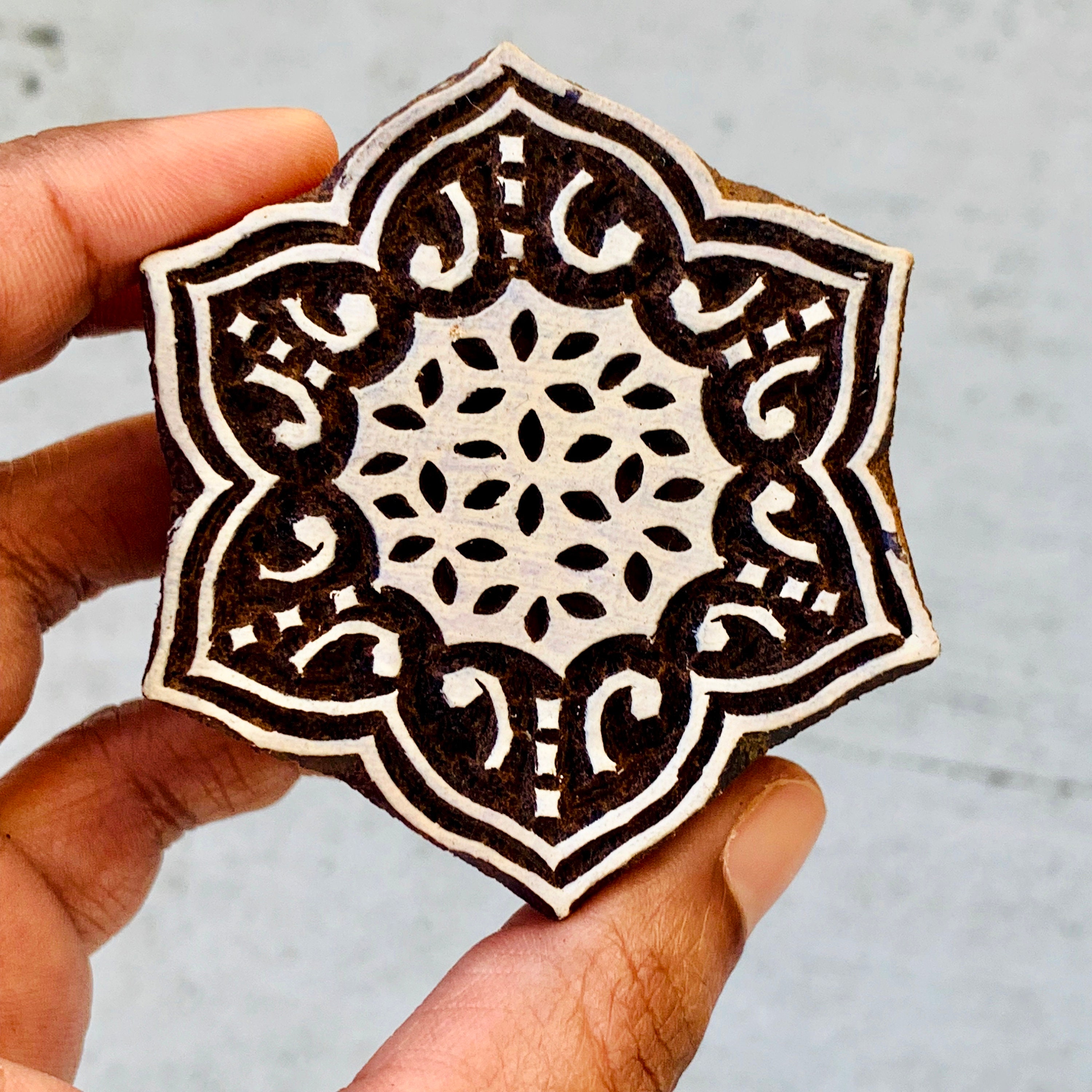 Sello de patrón único sellos de madera para la cerámica | Etsy