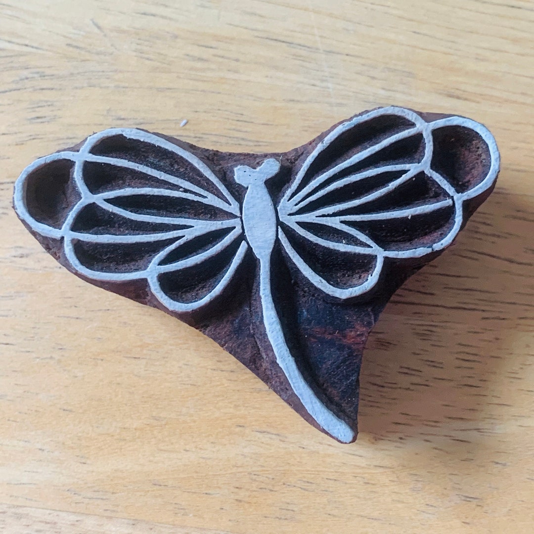 Fly Bug Stamp Wood Stamp for Pottery Hand Carved Pattern/texture Stamp ...