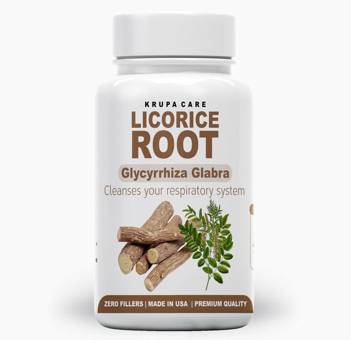Organic Licorice Root Capsules 425 Mg 90 Veg Capsules - Etsy