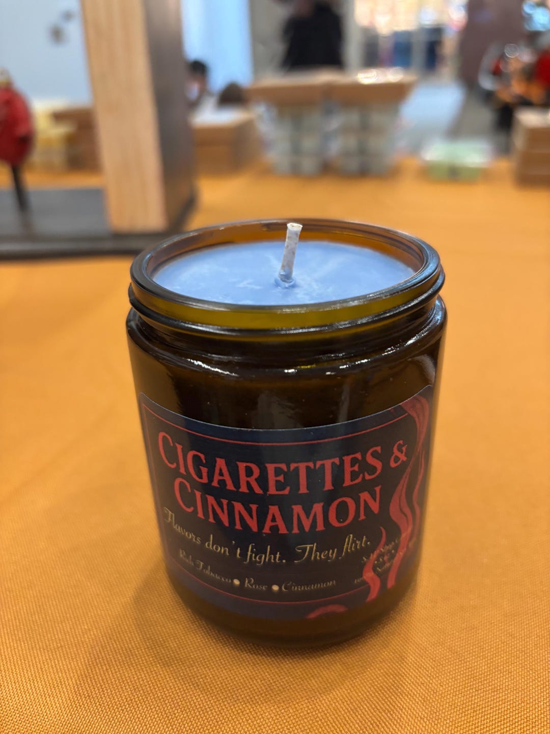 Cigarettes & Cinammon - Anime Inspired Candle - Etsy