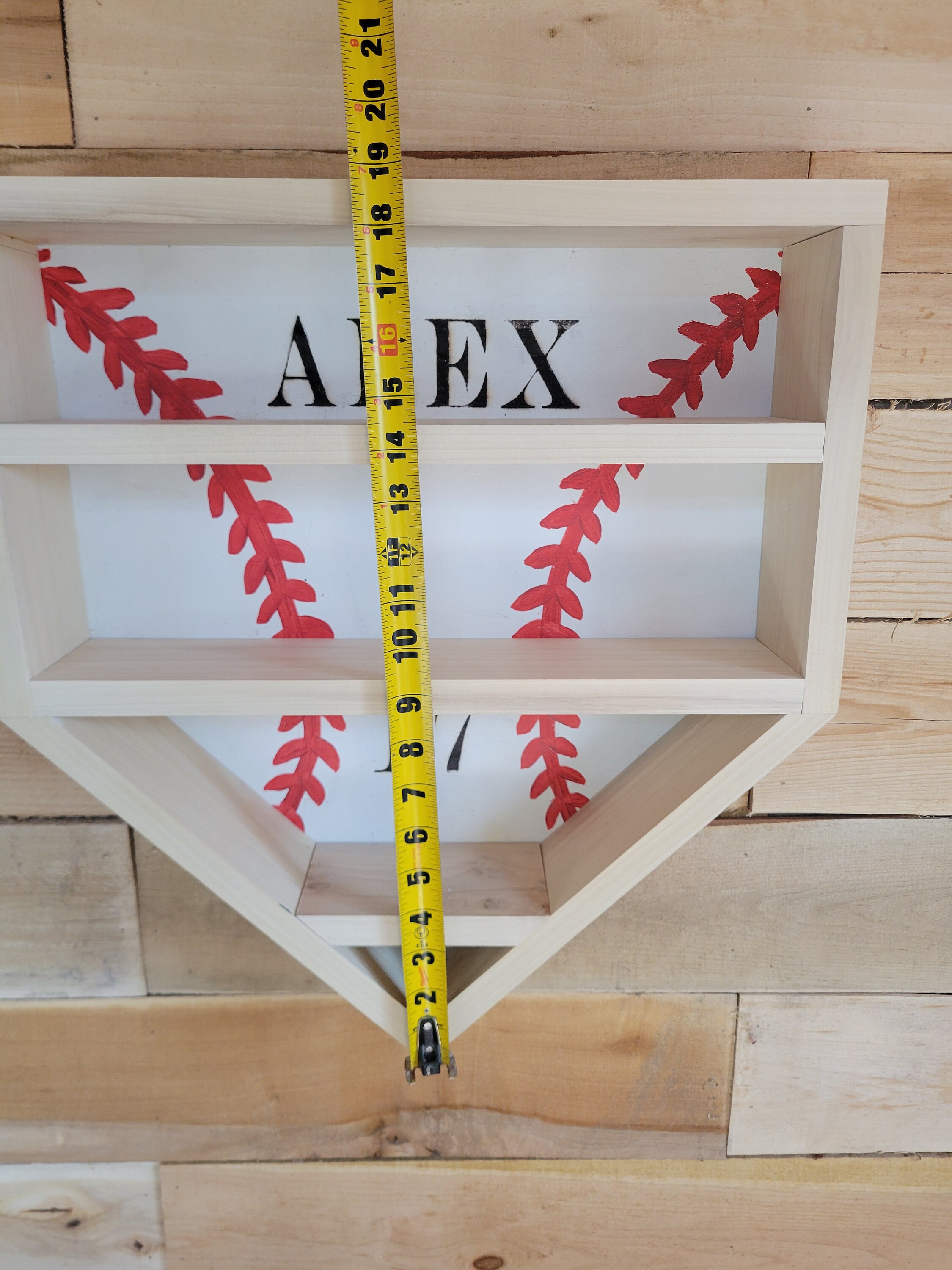 Baseball-softball Display Shelf - Etsy