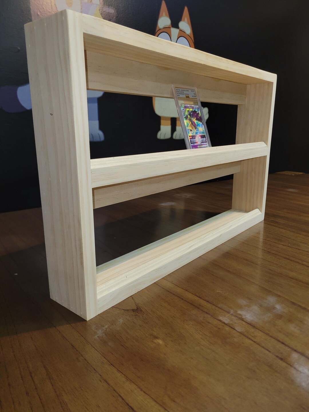 Wooden Graded Card Display Shelf-holds 12 PSA/BGS/CGC Slabs - Etsy