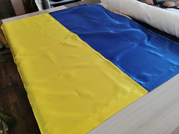 Ukrainian Flag From Ukraine Made in Ukraine. Ukrainian - Etsy