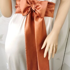 Satin Sash Belt. 2-5 Days Delivery in US Many Colors Bridal Sash Dress ...