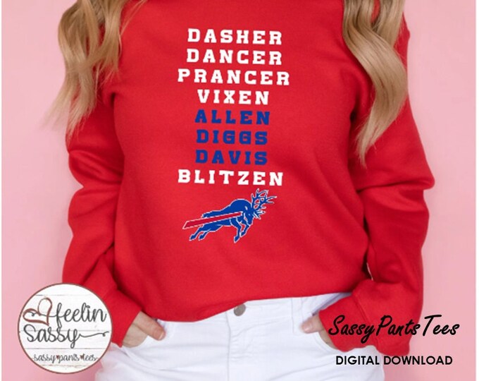 BILLIEVE Sassypantstees Original Design Bills Reindeer - Etsy