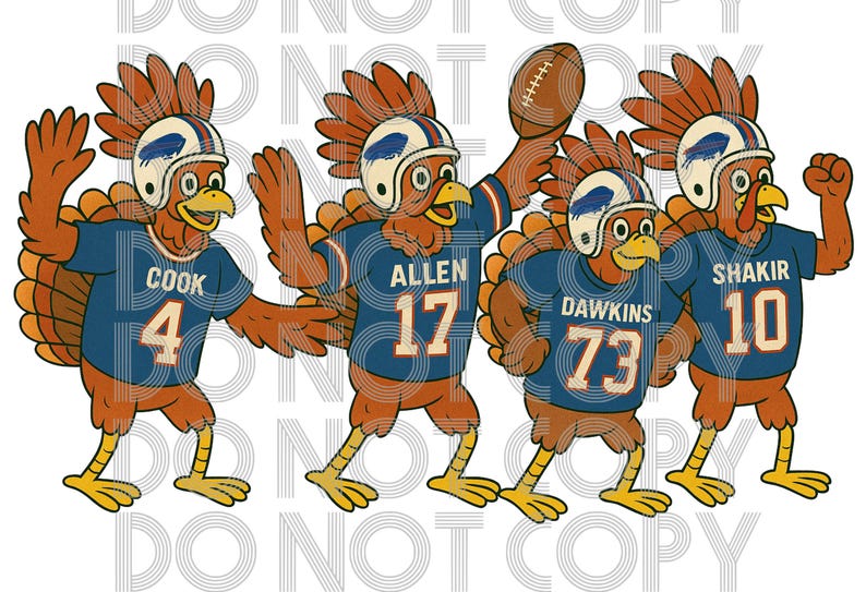 Buffalo Turkey Squad | Mafia Football | Dancing Turkeys Buffalo | Game ...