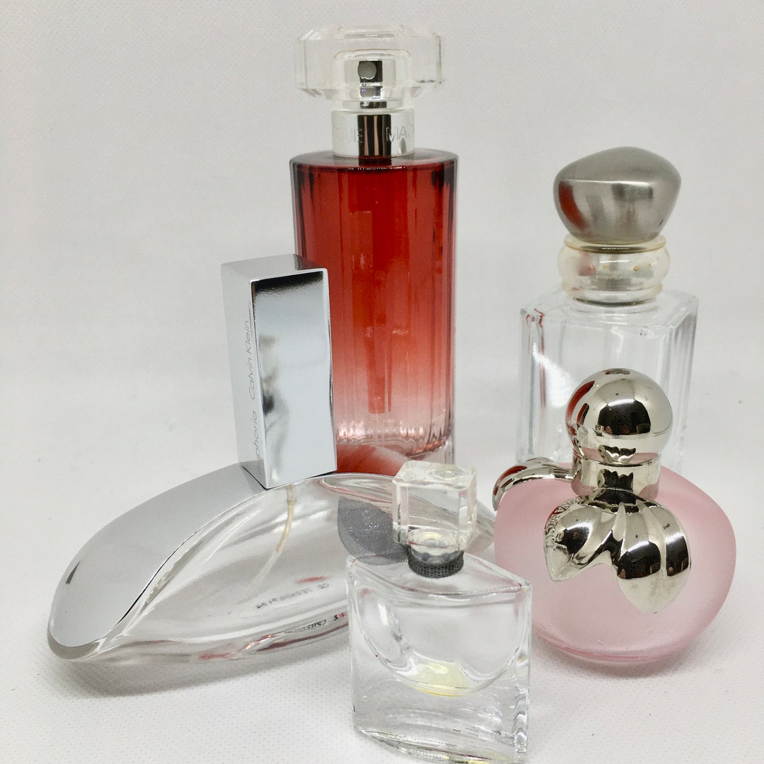 Five Perfume Bottles 1990s to 2000s + - Etsy