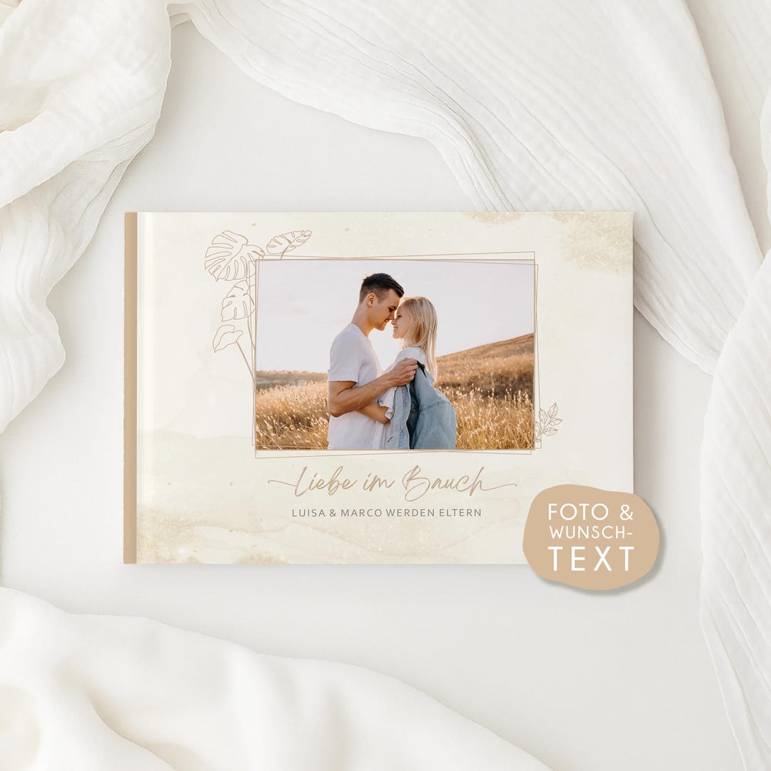 Personalized Pregnancy Diary to Fill Out | Memory Book for Expectant ...