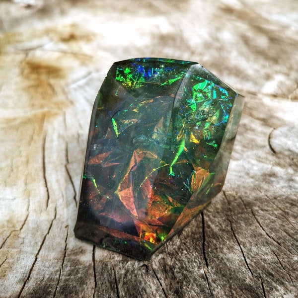 Iridescent Crystal - Etsy