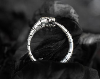 Snake Infinity Ring - Etsy