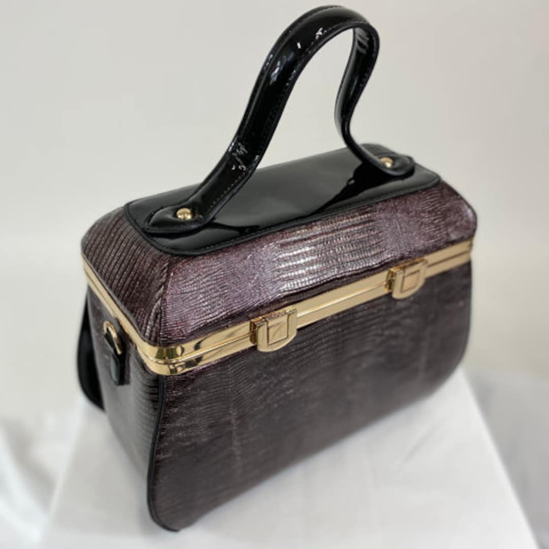 Classic Chloe-anne Handbag in Black Copper - Vintage Inspired - Etsy