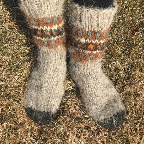 Hand Knit Socks - Etsy