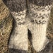 Men's Hand Knitted Wool Socks Large Sizes Pure Wool Socks Bed Wool ...