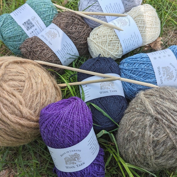 Natural Yarn - Etsy