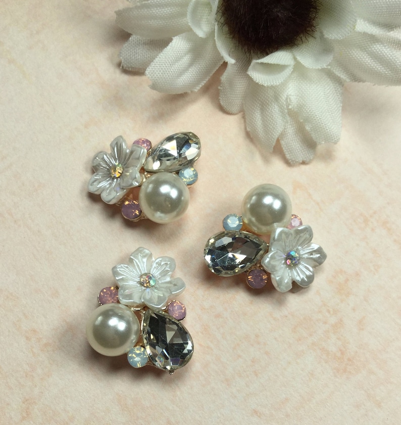 Four Styles of Flat Back Multi Stone Embellishments - Etsy