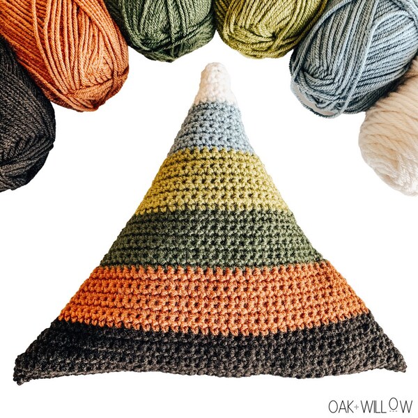 Triangle Pillow - Etsy