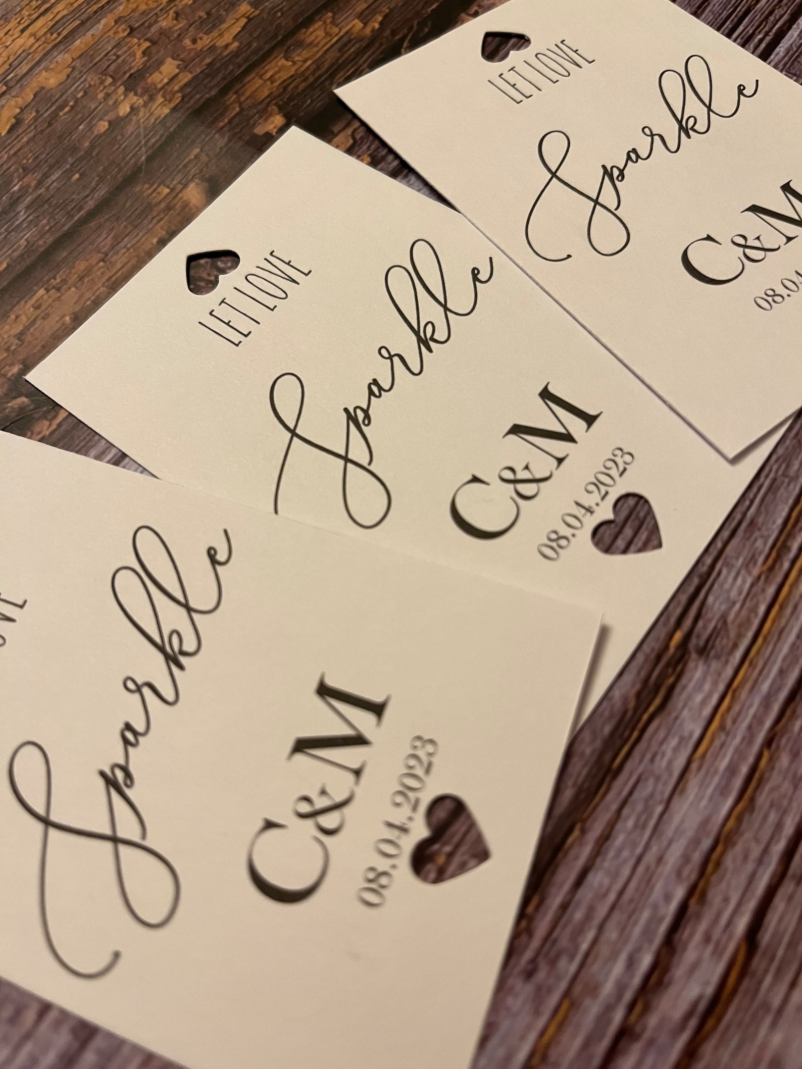 Wedding Sparkler Labels - Etsy UK