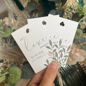 Wedding Sparkler Labels - Etsy UK