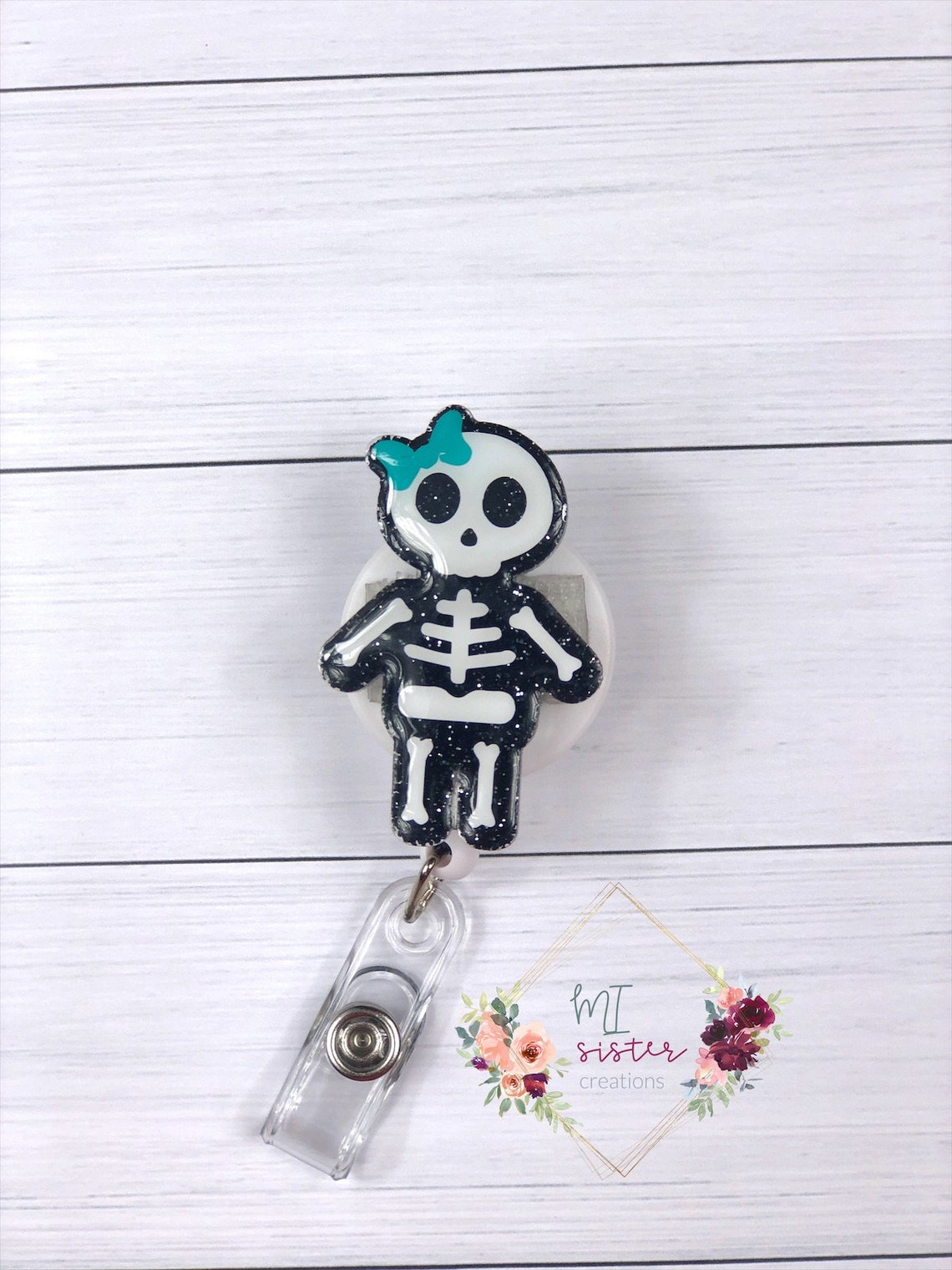 Skeleton Badge Reel X-Ray Technician Badge Reel Radiologist | Etsy