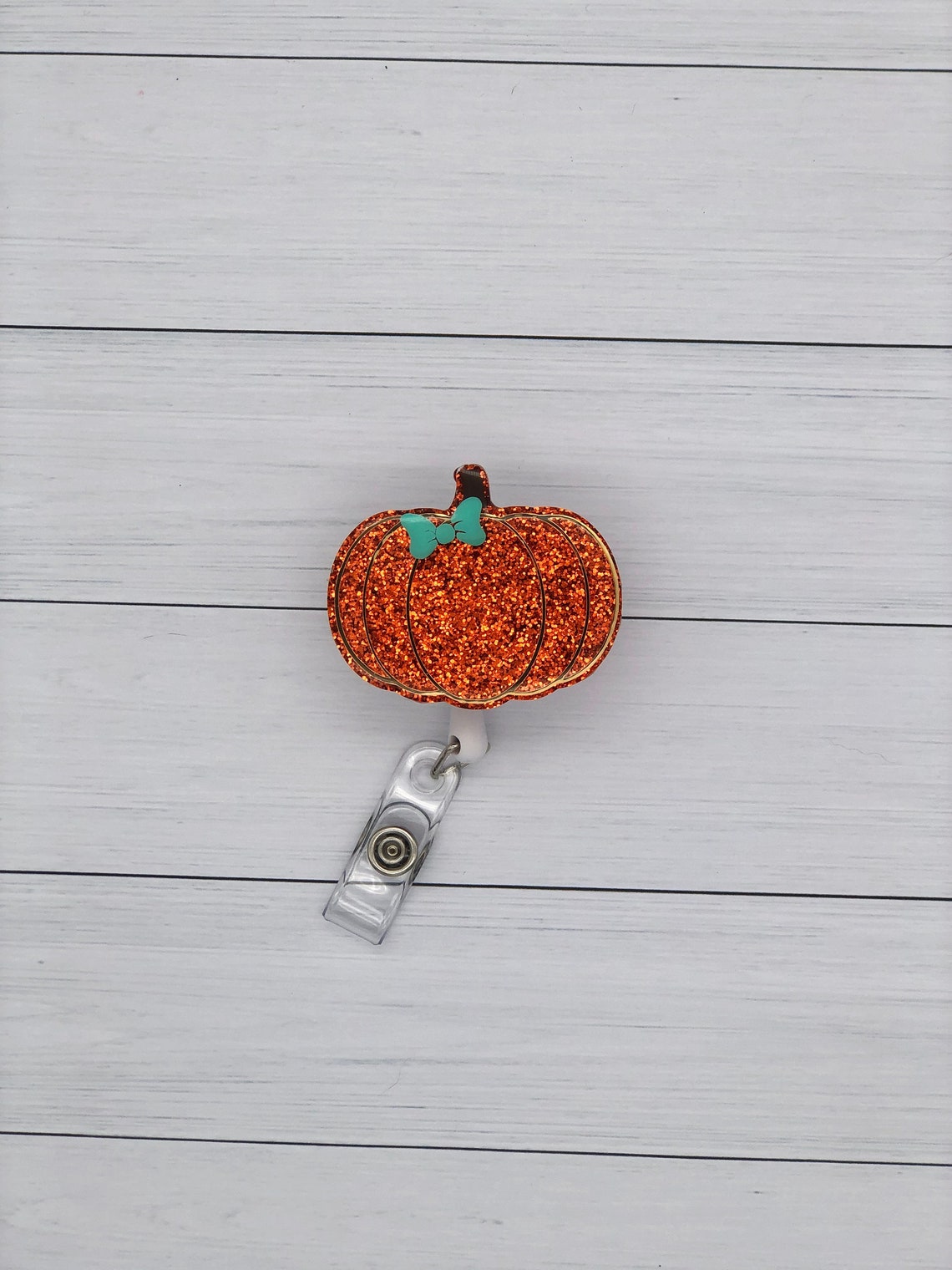 Pumpkin Badge Reel Fall Badge Reel Thanksgiving Badge Reel - Etsy