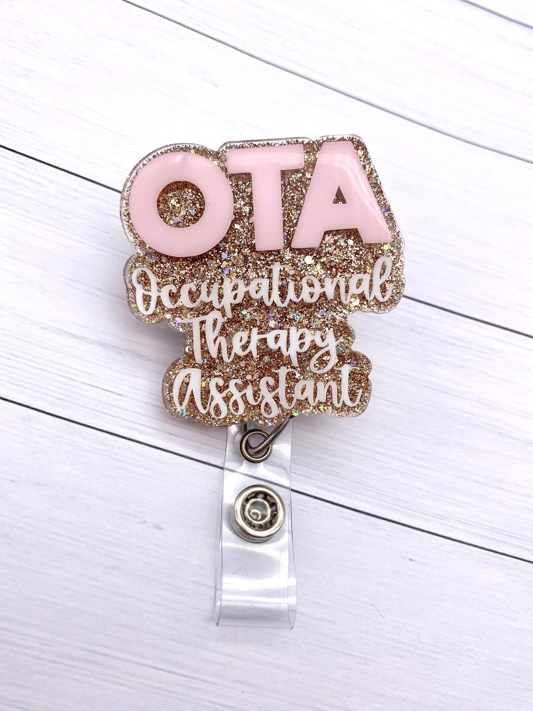 OTA Badge Reel, Occupational Therapy Assistant ID Holder, Nurse Gift - Etsy
