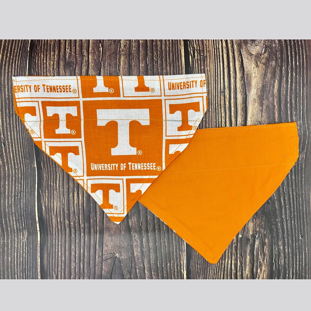 Tennessee Volunteer Over the Collar Reversible Pet Scarf - Etsy